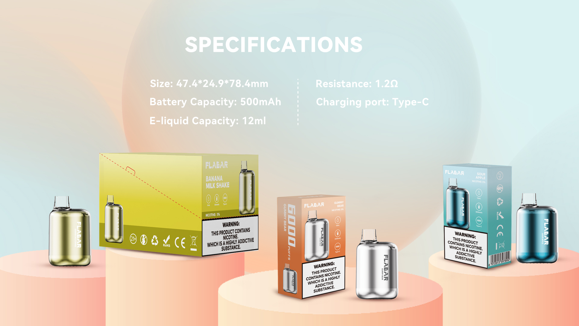 FLABAR T6000 – FLABAR Disposable Vape Brand